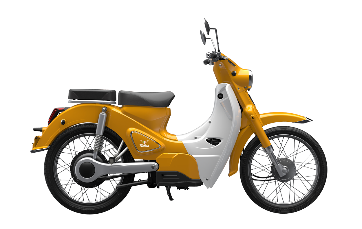 Etalian Classic – Elektrische bromfiets 45 km/h